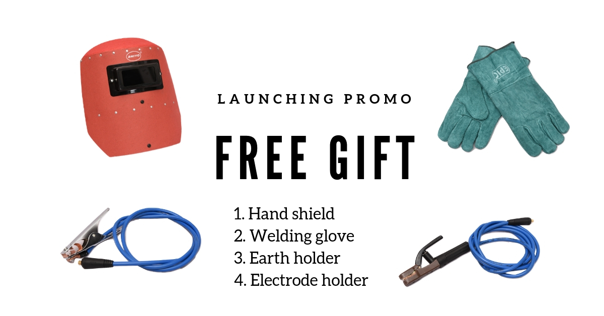 SHIYO PORTABLE WELDING MACHINE - MA2200 - Yeowchuan Hardaware Online Store